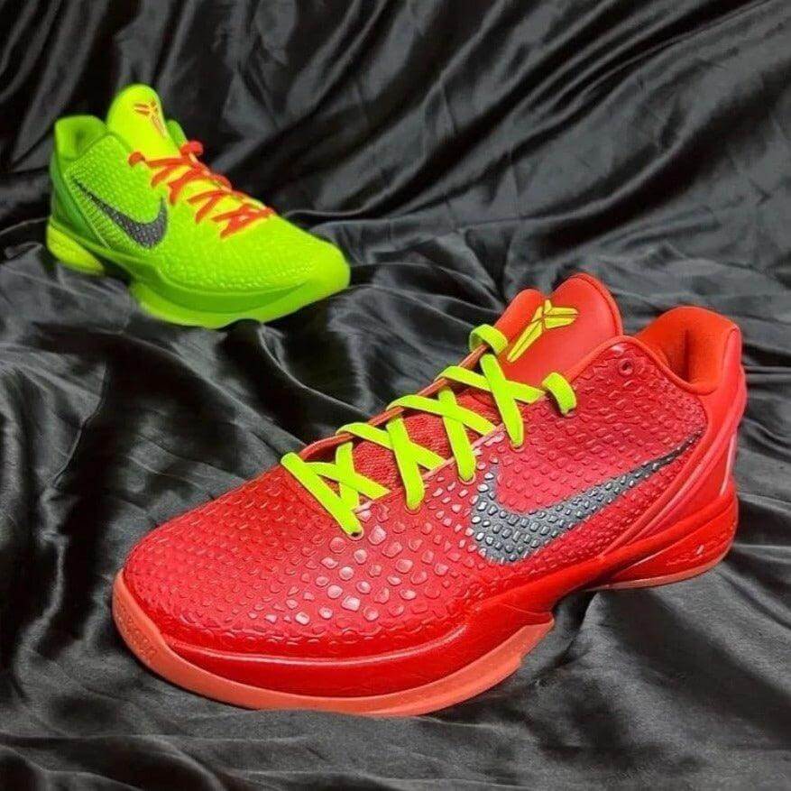 Kobe Reps Under $100 – 1:1 Kobe 6 & Grinch Rep Sneakers – GymDeity.com