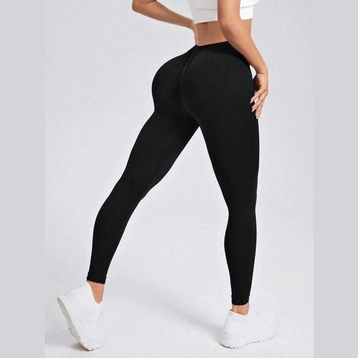 V Back Leggings – Snatched, Sculpted & TikTok-Approved – GymDeity.com