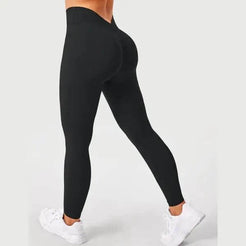 V Back Leggings – Snatched, Sculpted & TikTok-Approved – GymDeity.com